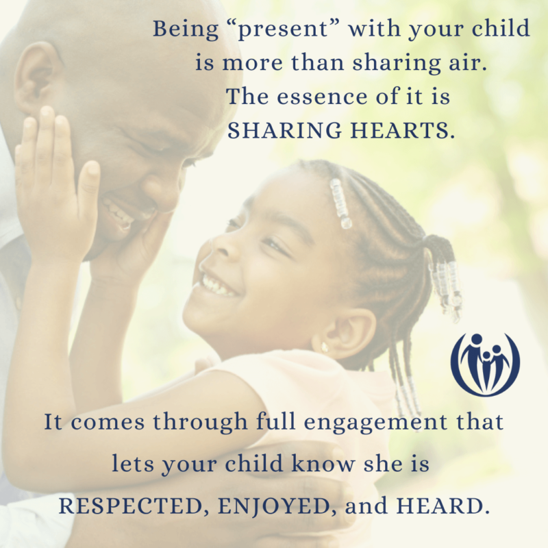 Being Present with Our Kids | Connected Families