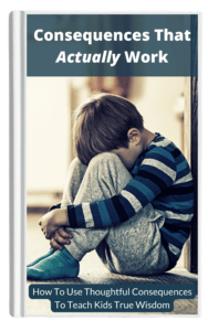 Consequences vs punishment in parenting